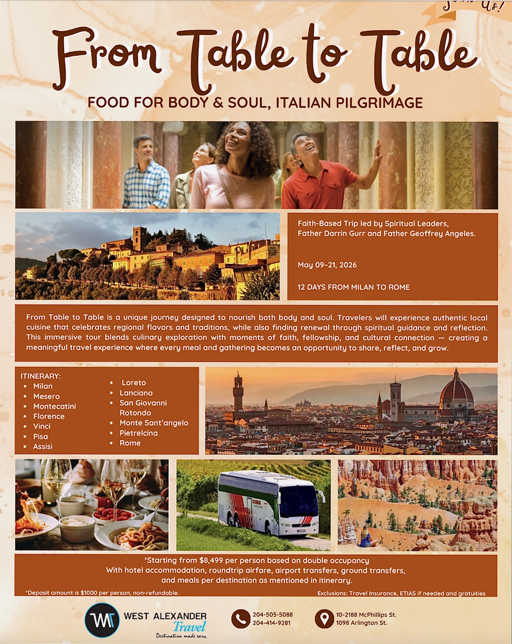 Italian Pilgrimage 2026 - St Gianna